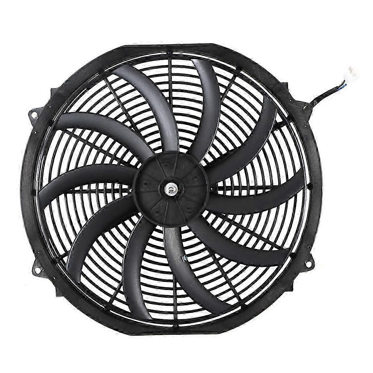 16 Inch Electric Radiator Fan Car Tuning Universal Cooling Fan 12V 80W ...