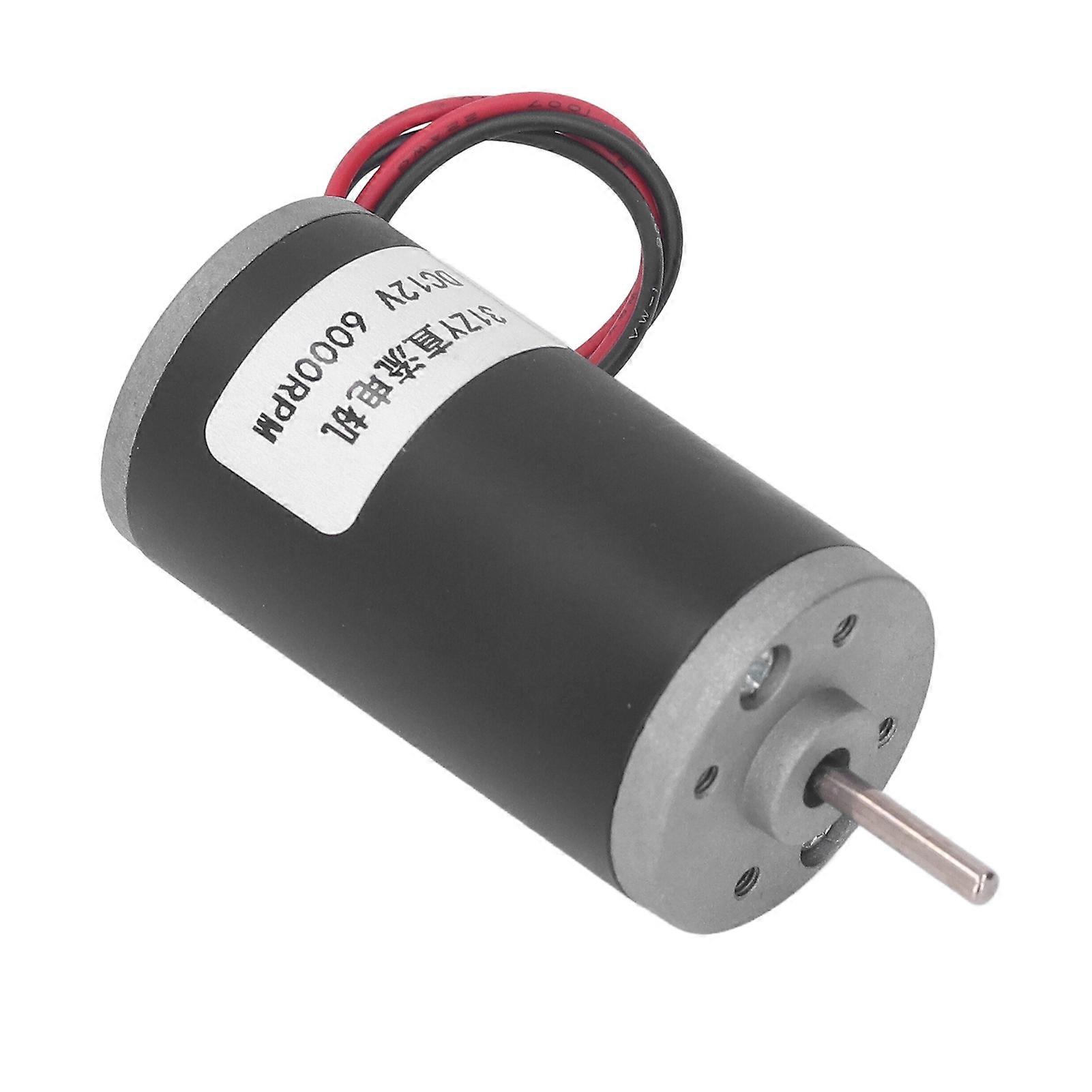 Permanent Magnet Motor DC 12V Reversible CW CCW Large Torsion High ...