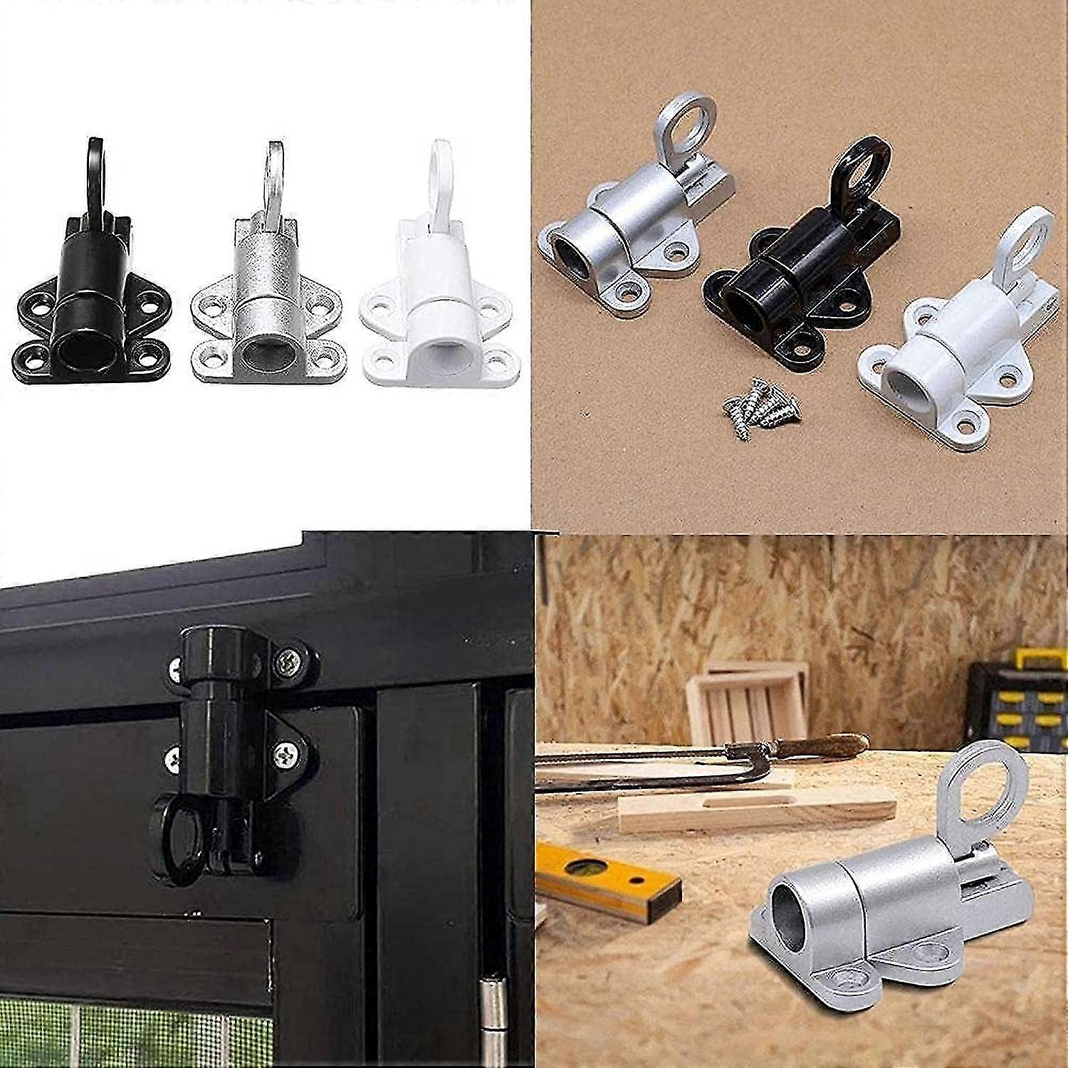 Aluminum Alloy Automatic Spring Latch - Sliding Door Latch - Automatic ...