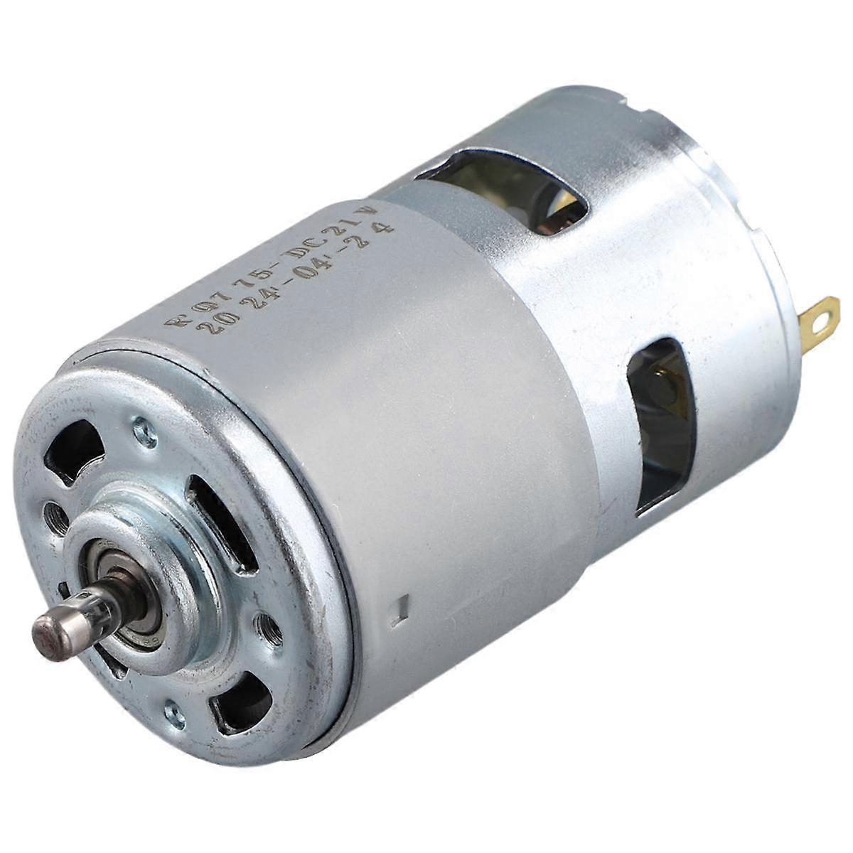 775 DC 21V Small Brush Motor High-Speed Silent Motor High-Power Dual ...
