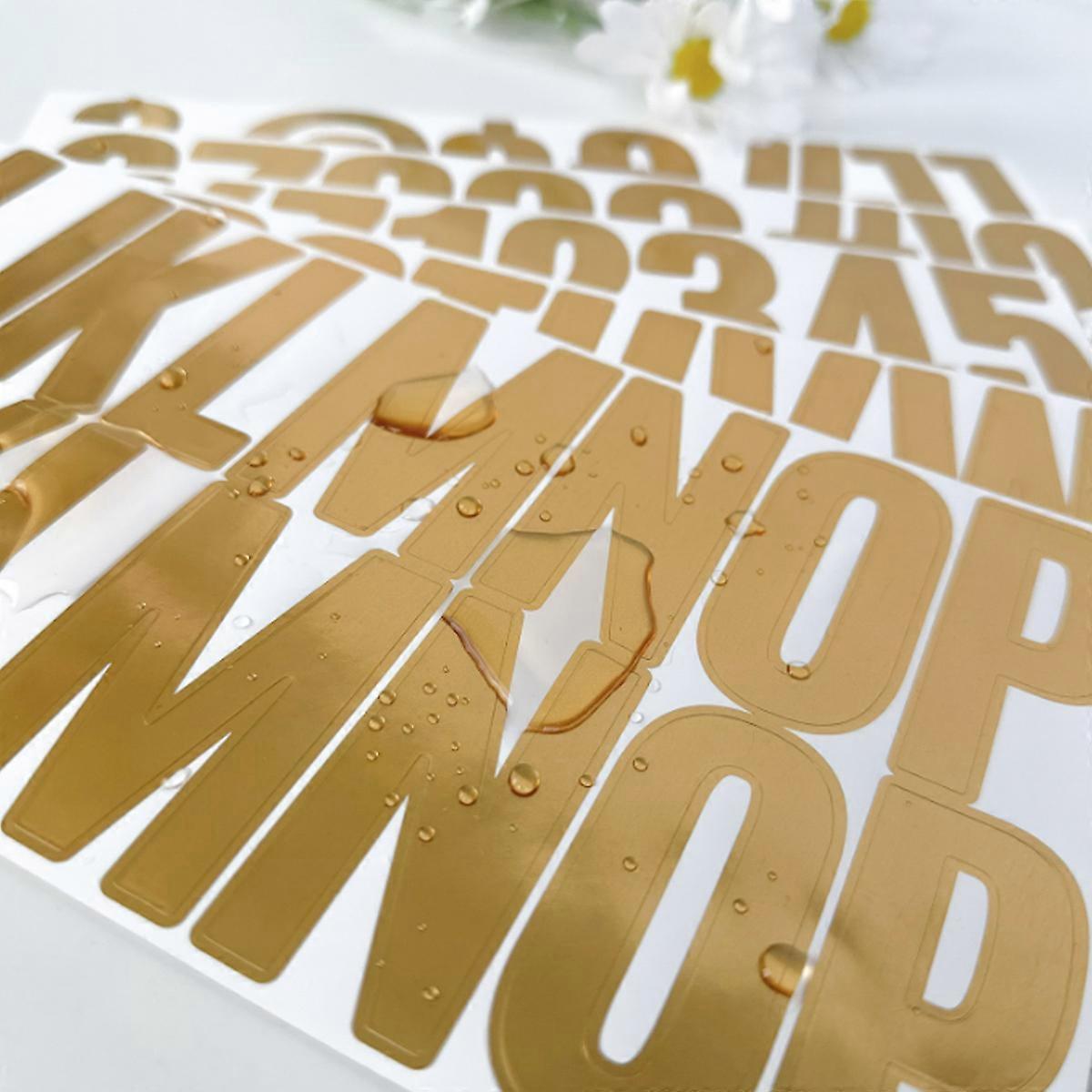 20 Sheets Colorful Letter Sticker, Alphabet Sticker Self Adhesive ...