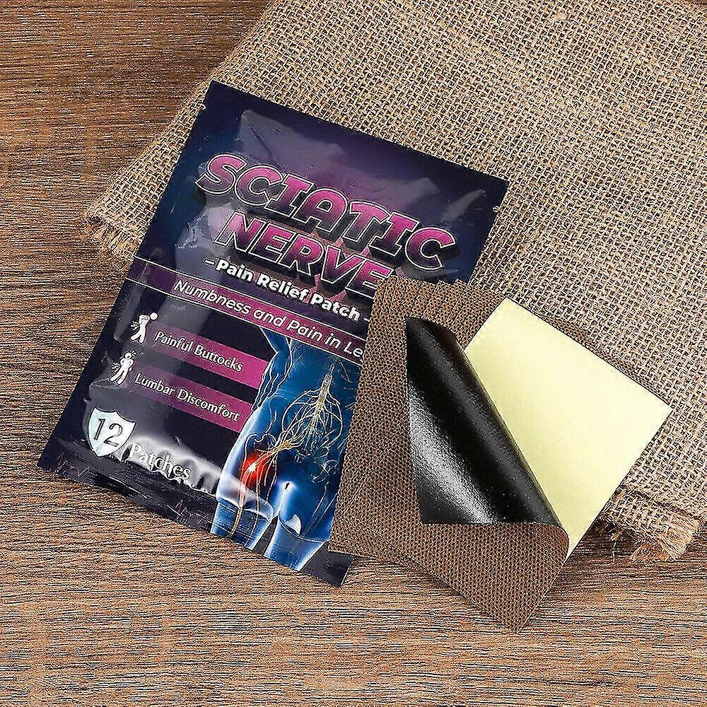 Sciatica Nerve Pain Relief Patch Heating Patch Body Meridians Plaster ...