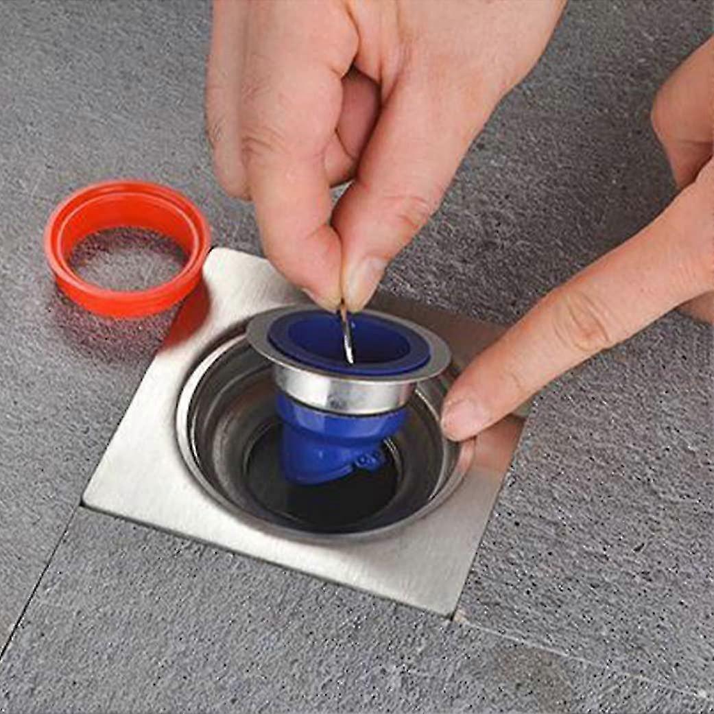 Drain Backflow Preventer Anti Odor Floor Strainer Filter Plug Sewer ...