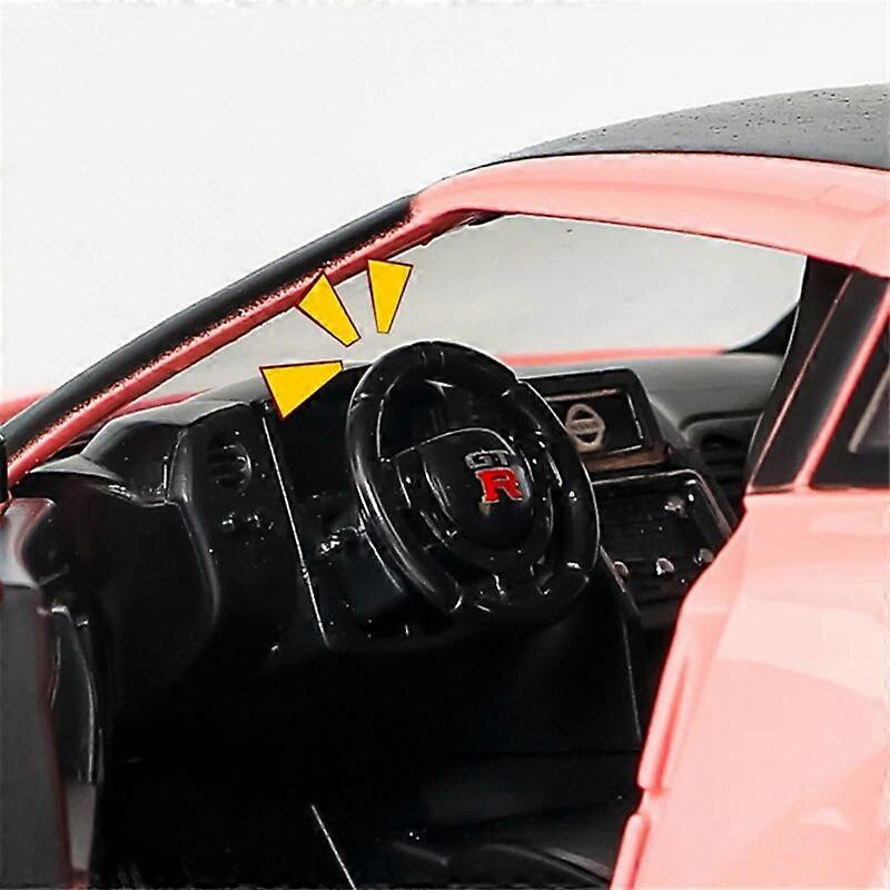 1:32 Skyline Ares Nissan GTR CSR2 Alloy Sports Car Model Diecast Metal ...