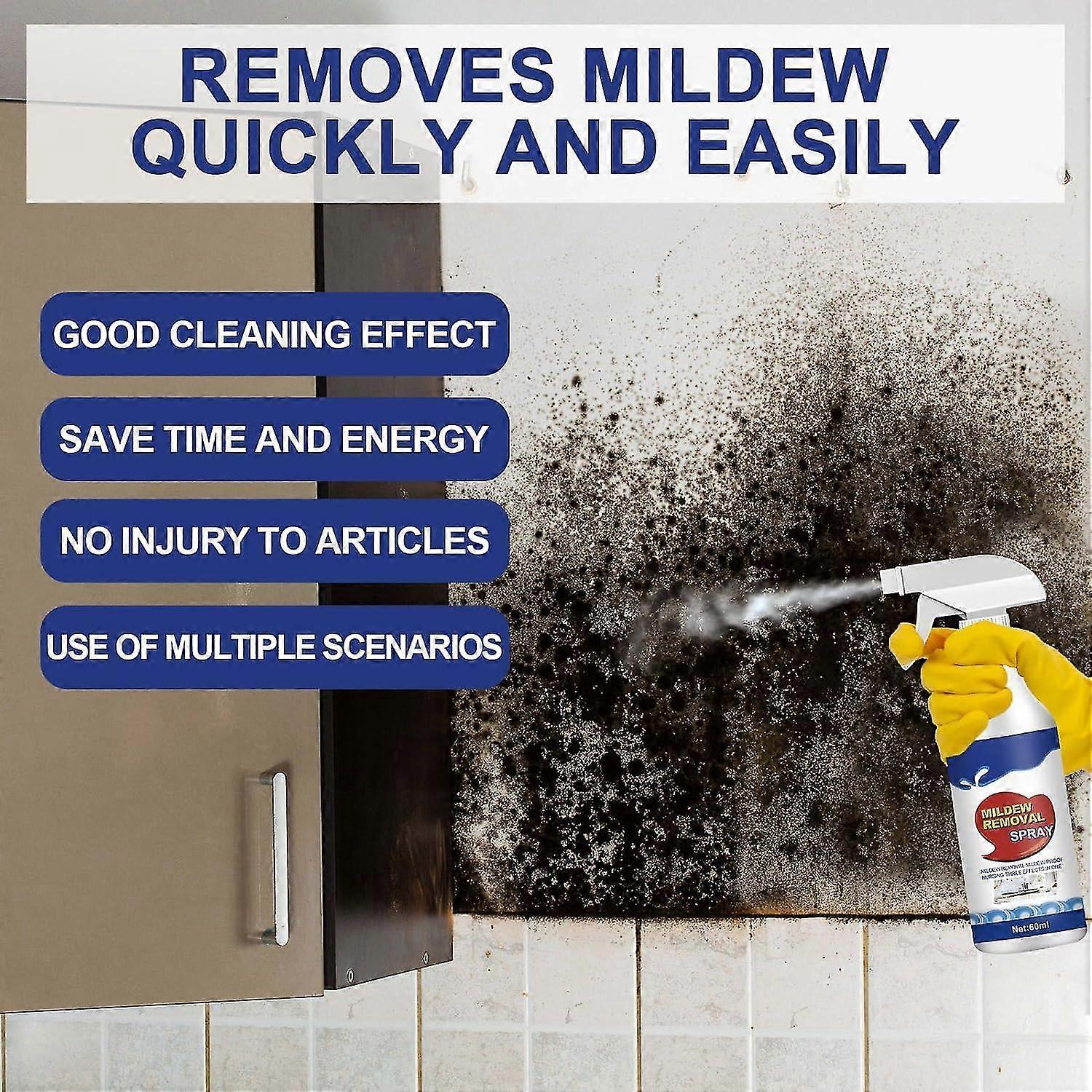 Mildew Removal Spray, Bathroom Descaler Spray, Stubborn Stains Cleaner ...