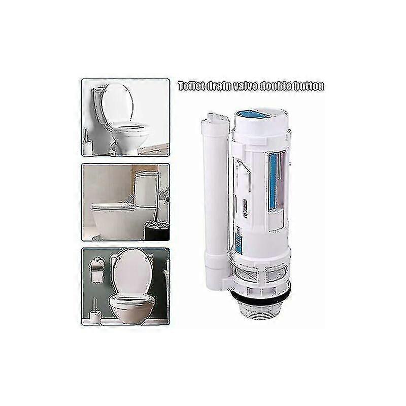 Replacement Mechanism For Toilet Flush With Double Push Button Bathroom ...