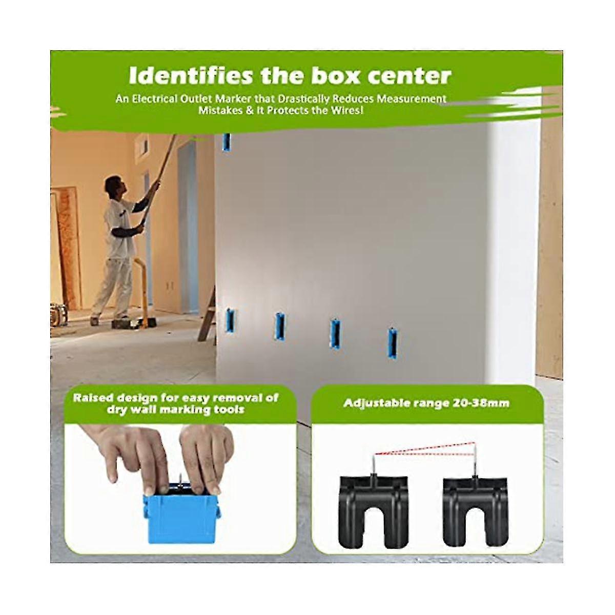 5 Pcs Outlet Marker For Drywall Installation - New Outlet Marker, No ...