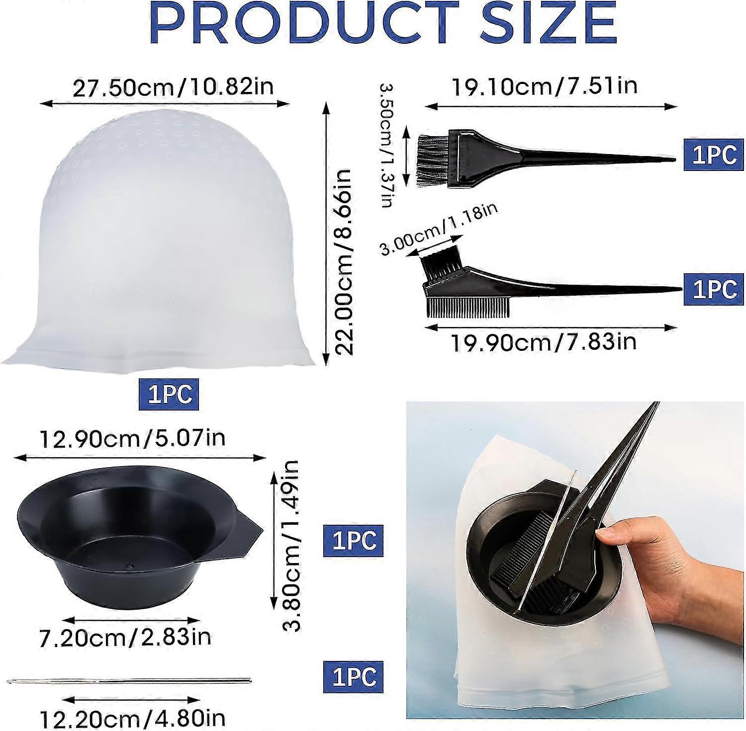 5 Pcs Silicone Highlighting Cap Kit Punched Hole Highlight Cap with ...