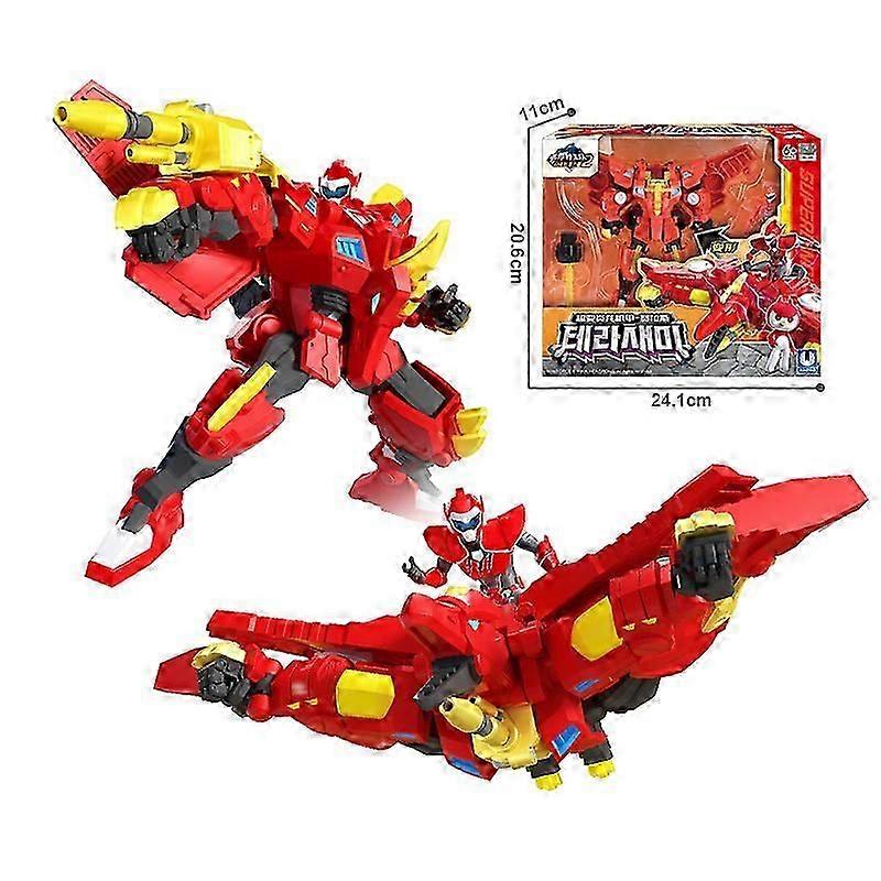 Mini Force 2 Super Dino Power Transformation Robot Speelgoed ...