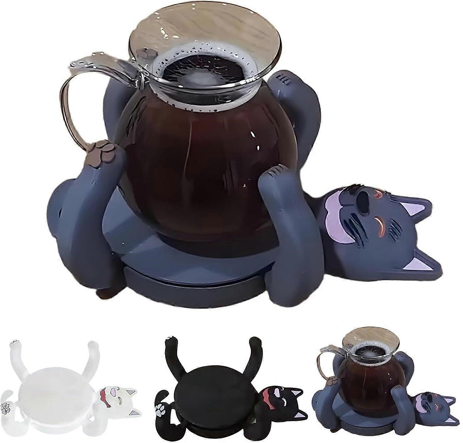 3D Print Cat Coasters, Funny Cats Cup Holder For Drinks, Funny Coasters ...