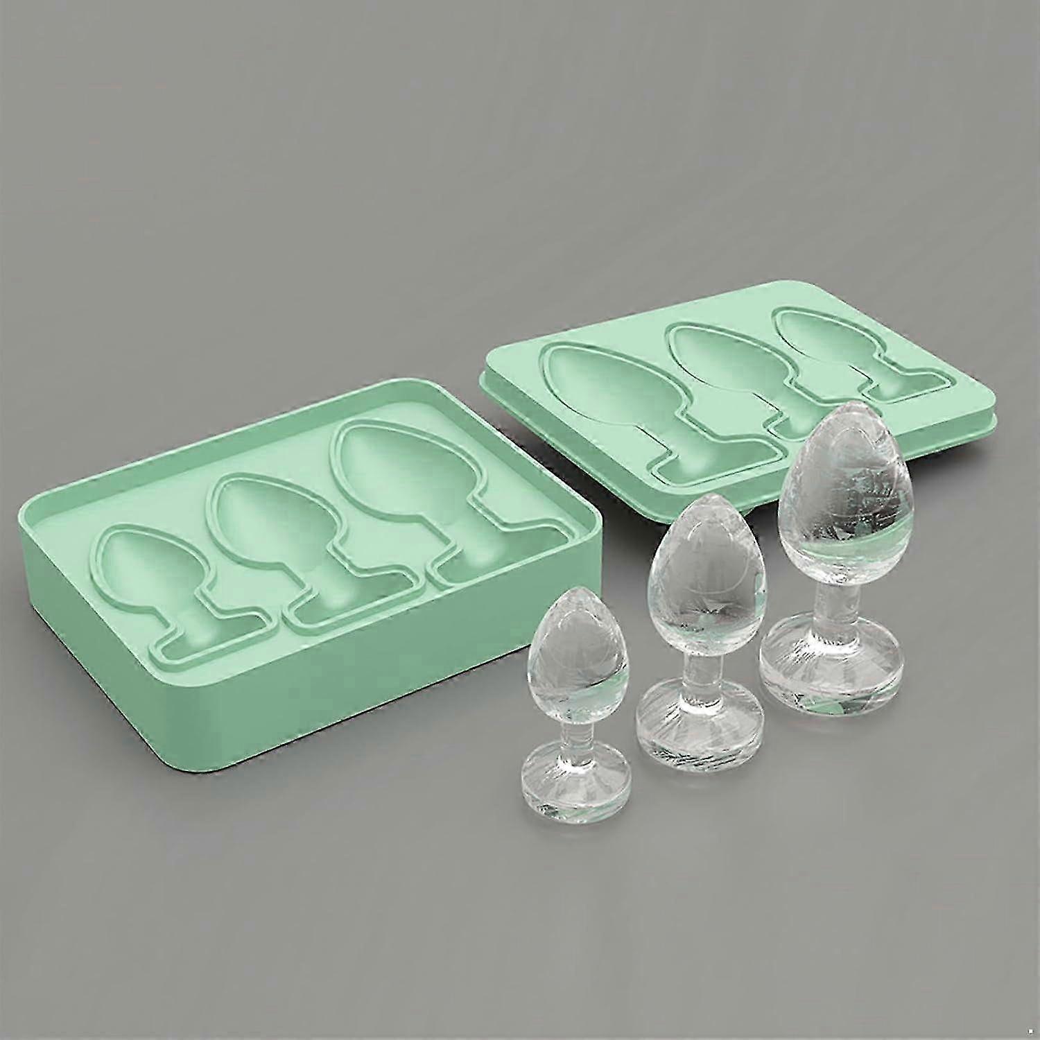 Prank Butt Plug Shaped Ices Cubes Trays, Funny Silicone Mold for DIY ...