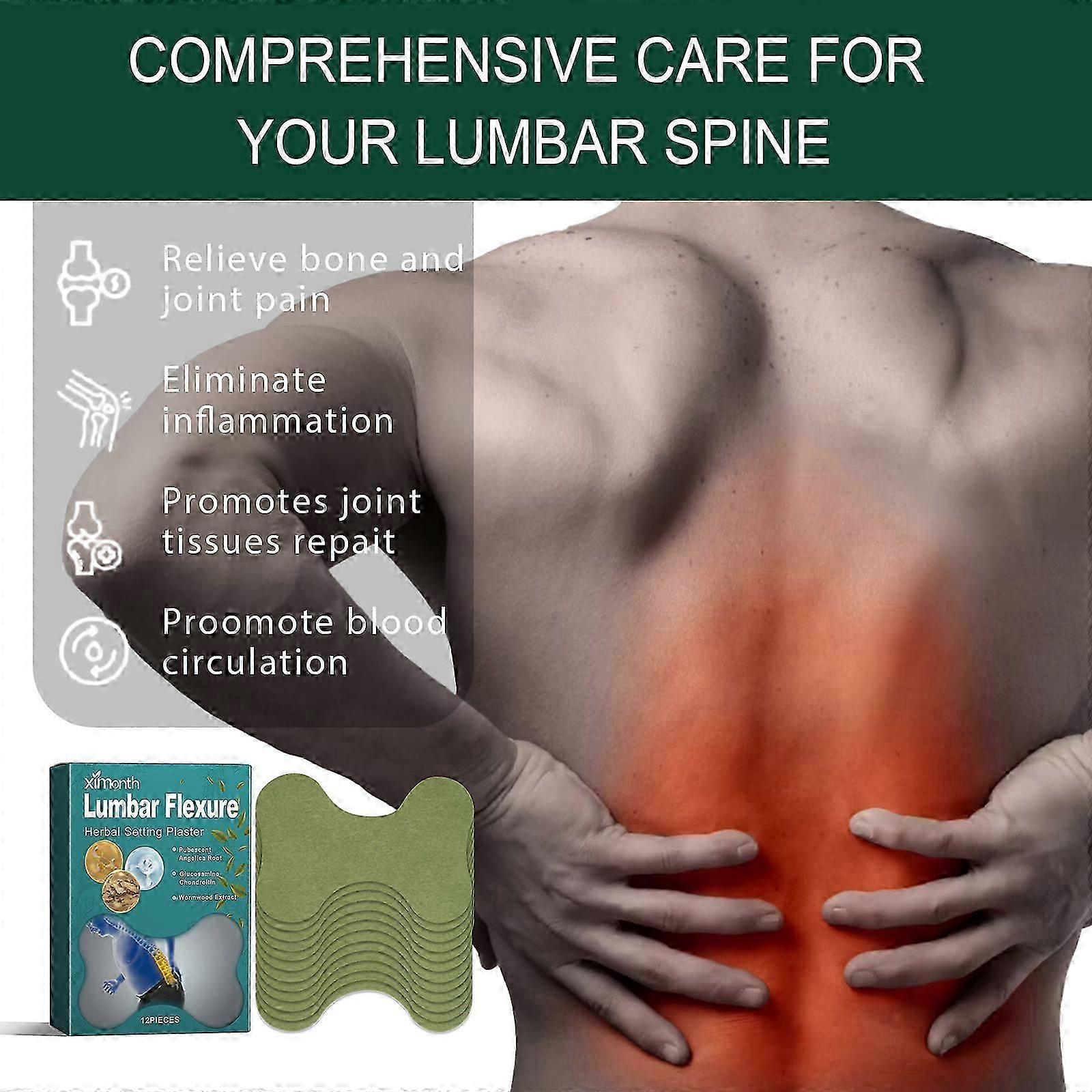 Ximonth lumbar spine care patch relieves lumbar soreness, lumbar disc ...