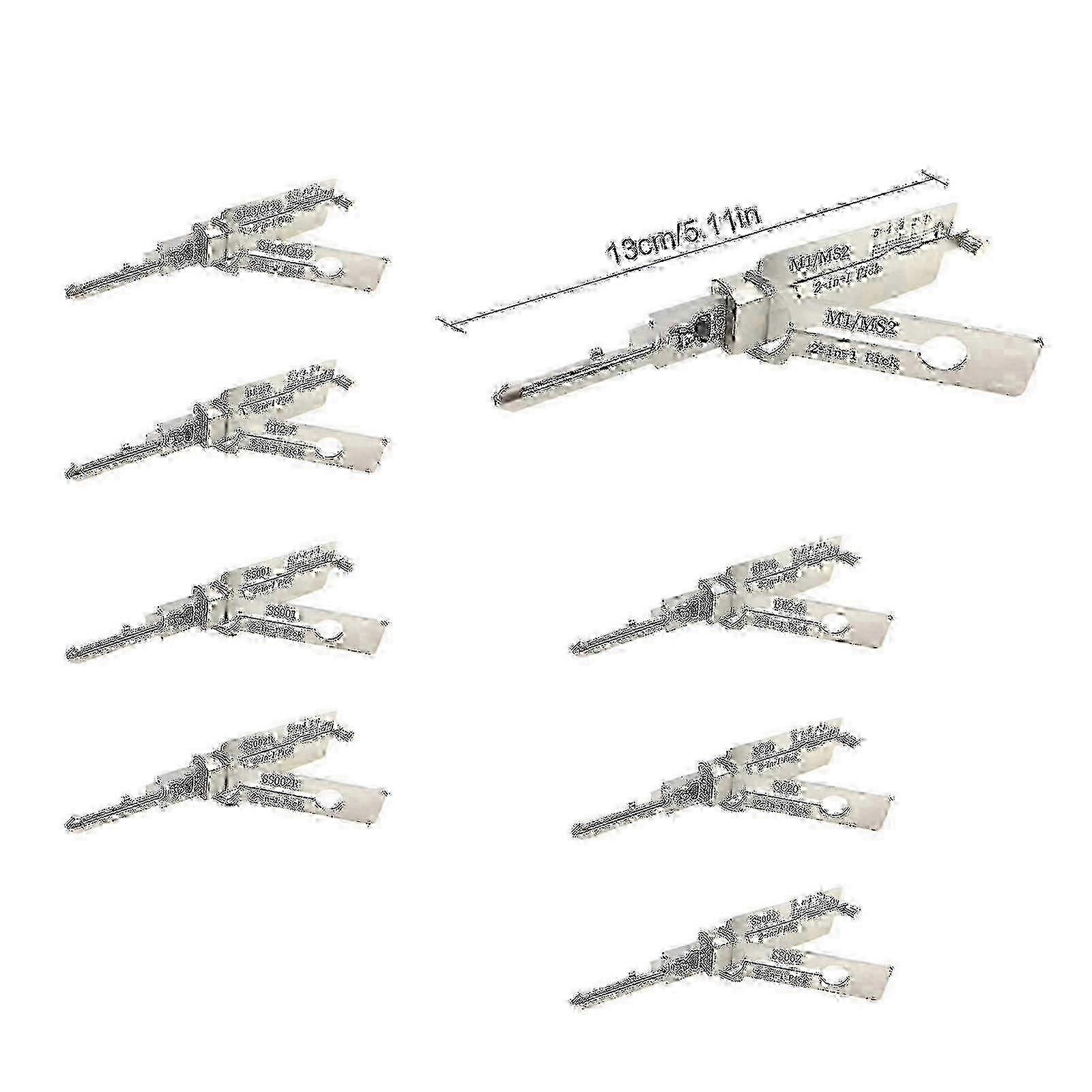 Professional Lock Pick Kit for SC1 SC4 KW1 KW5 AM5 MS2 Keyways | Fruugo UK