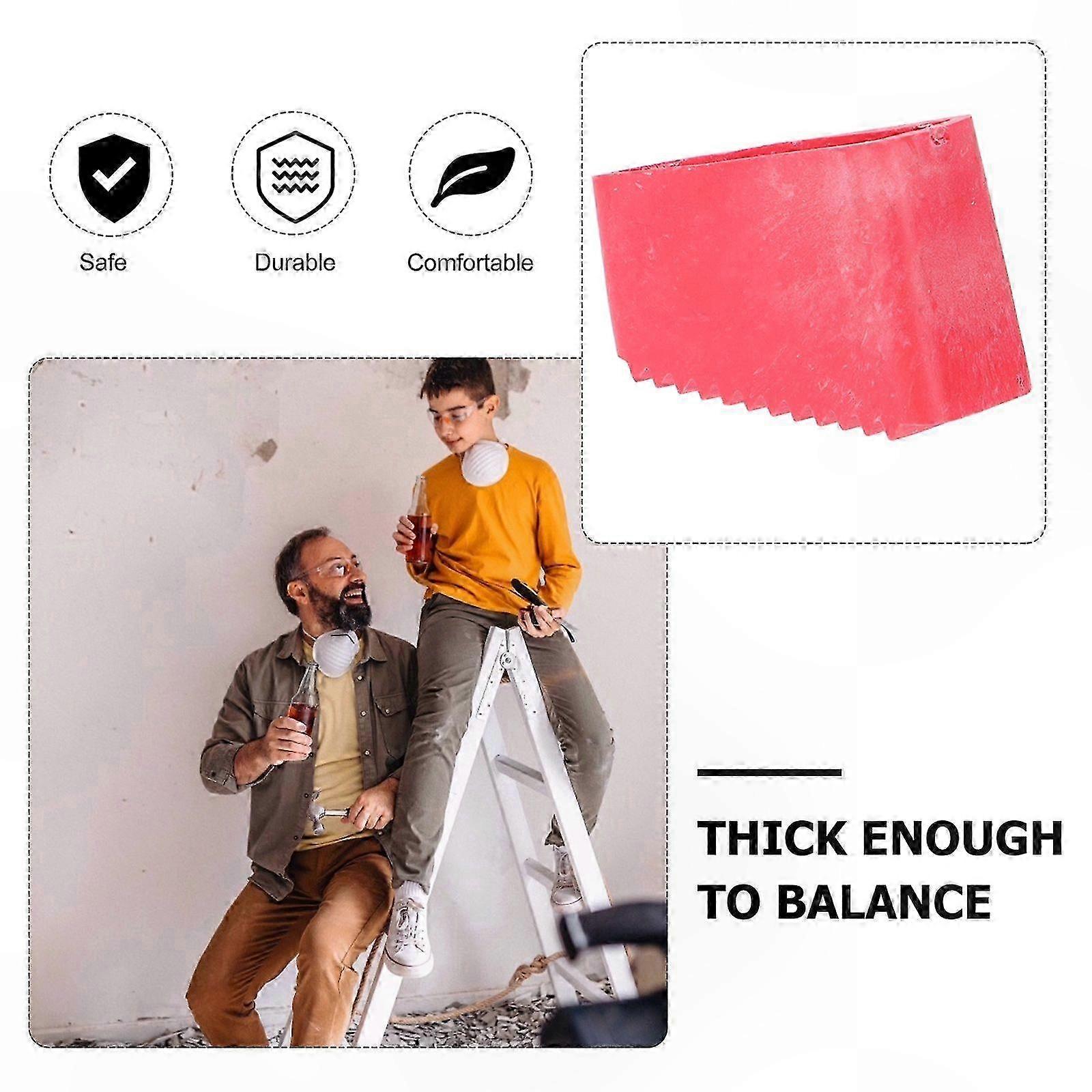 Non-Slip Ladder Foot Covers - 2 Pack Universal Step Ladder Protectors ...