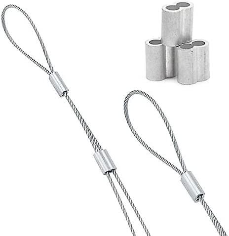 Aluminum crimp sleeves with double crimp ferrules, cable connectors（M1 ...