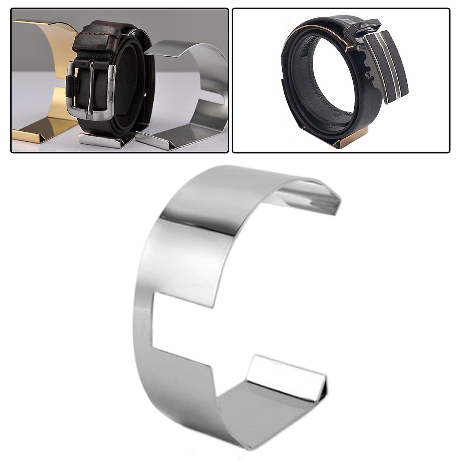Stainless Steel Belt Display Stand Curved Rack for Home Use Mirror ...