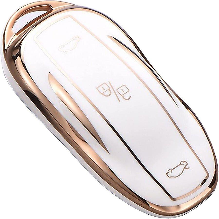 Key Fob Cover Case For Tesla Model S 3 Y X Remote Holder & Protector ...