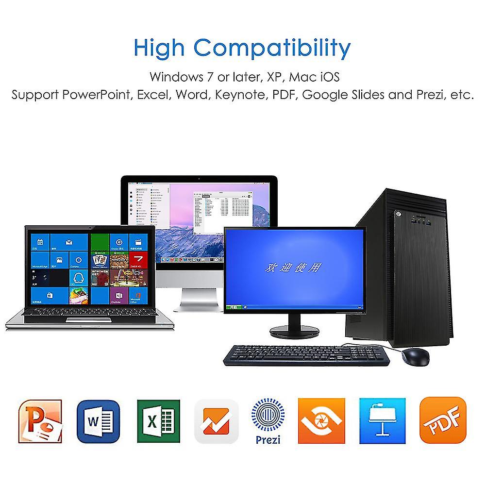 Wireless Presenter Remote Presentation Usb Control Powerpoint Ppt ...