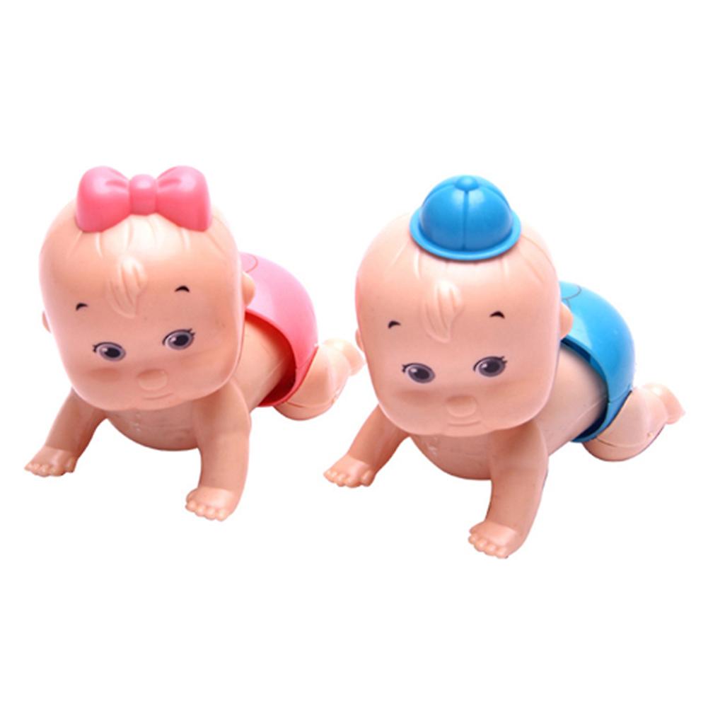 Haloppe Cute Windup Crawling Crawl Boy Girl Doll Toy Birthday Gift for ...