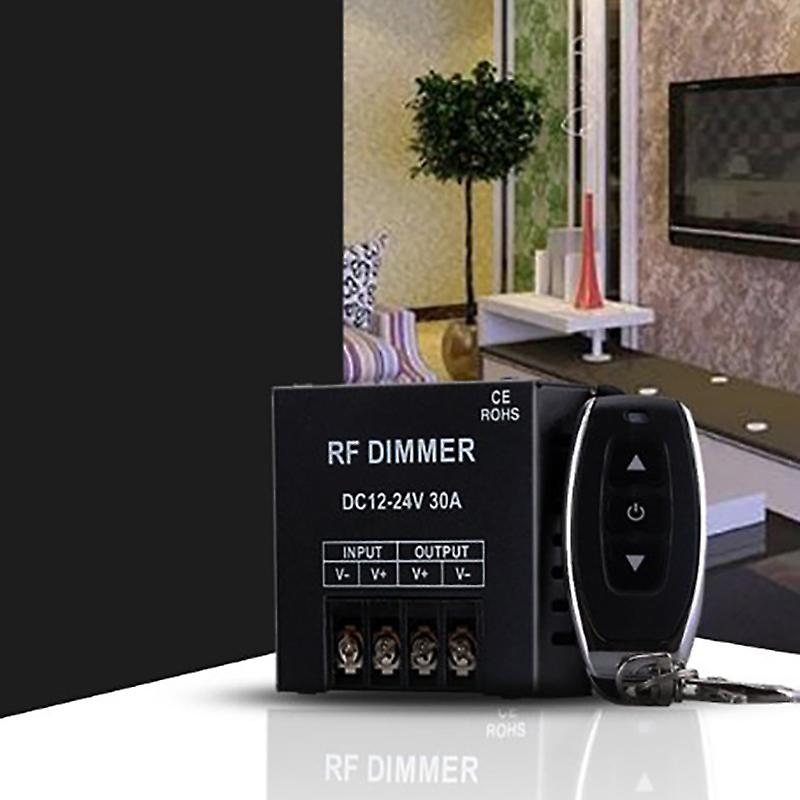 LED Dimmer 3-Button RF High-Power Wireless Remote Control DC12-24V ...