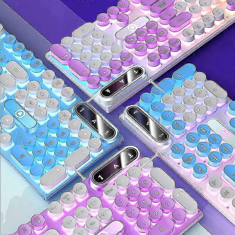 Rgb Gamer Keyboard Gaming Backlit Keyboard Not Mechanical Usb Wired 104 ...