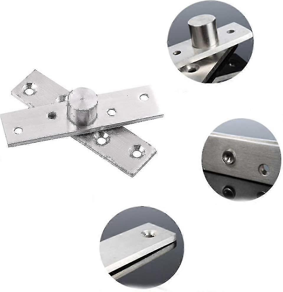 360 Degree Pivot Door Hinge, 2 Stainless Steel Door Centerline Pivot ...