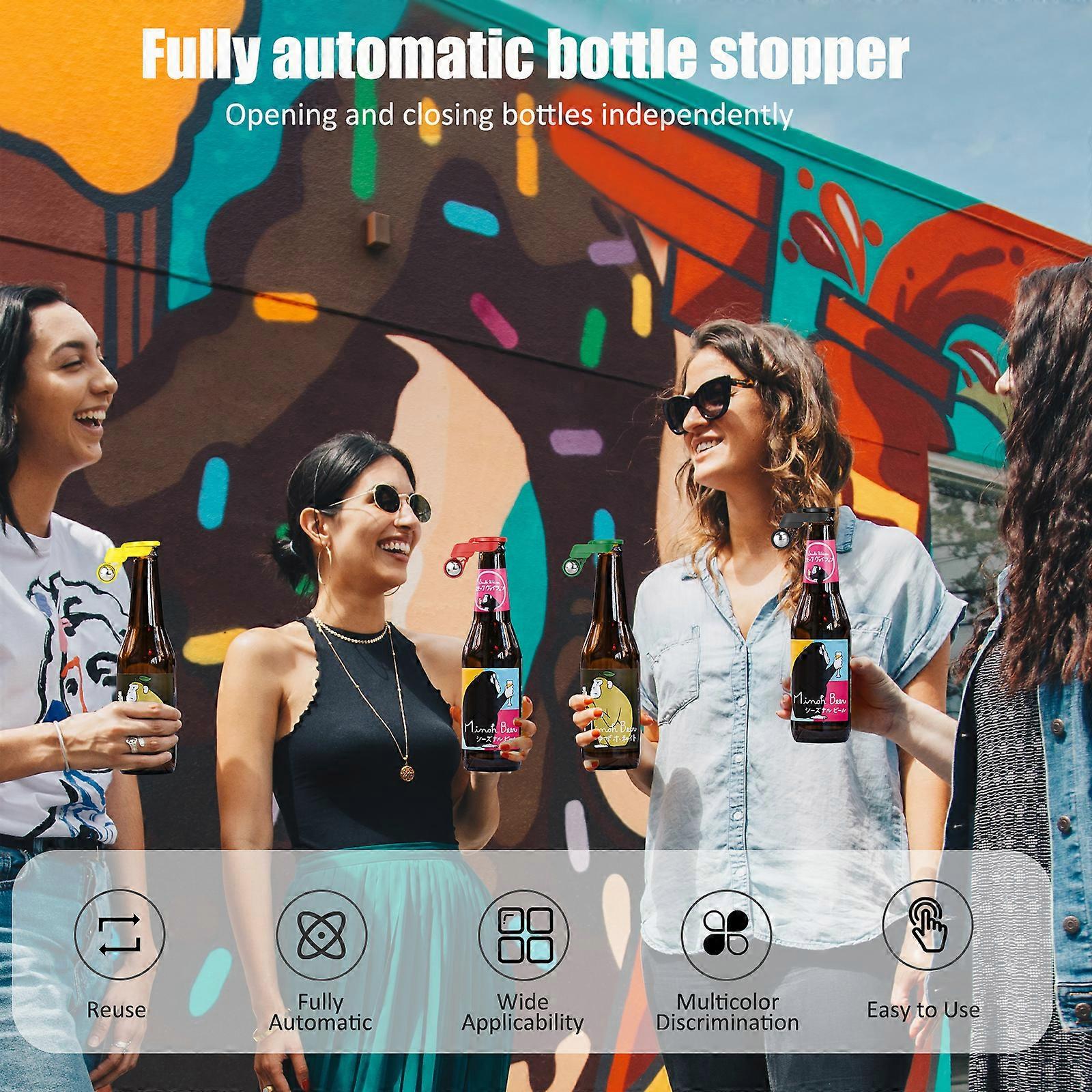 Innovative Fully Automatic Beer Caps for Bottles - Multiple Colors with ...