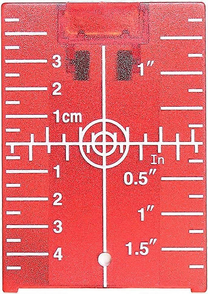 Red Laser Target, Magnetic Laser Target with Reflectors, for Use with ...
