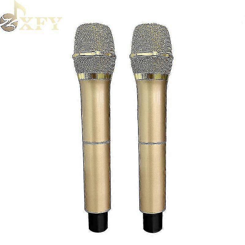 Uhf Dual Wireless Microphone With Echo Bass And Display Uhf Dual ...