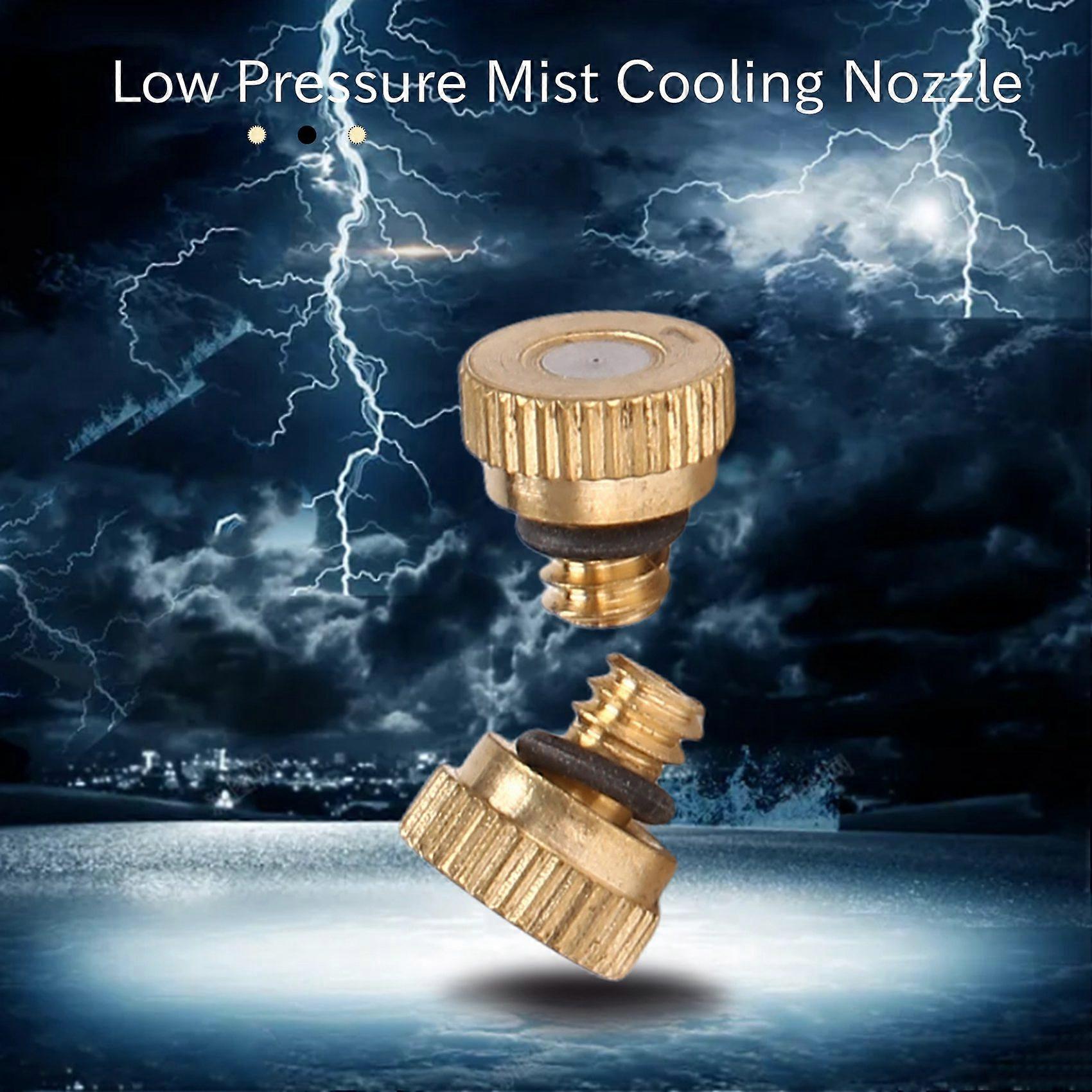 20Pcs Fog Mist Nozzle,Low Pressure Mist Cooling Nozzle,Misting Nozzles ...