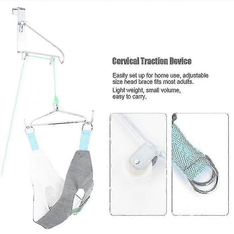 Cervical Traction Device,hanging Cervical Traction Instrument Door1pcs ...