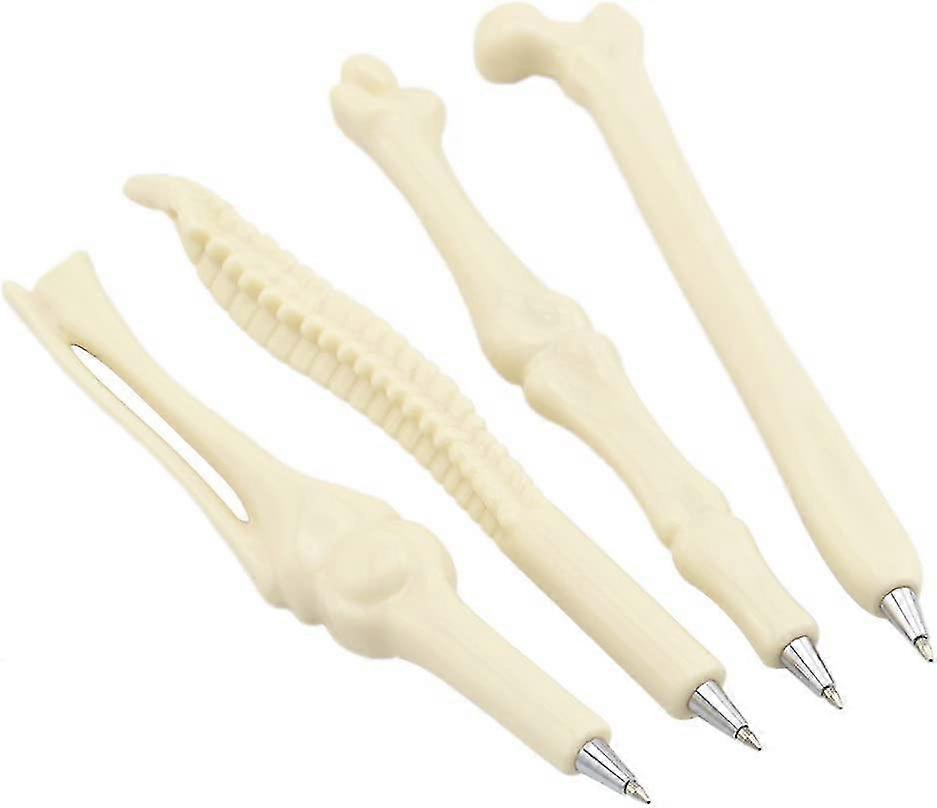 Novelty Bone Shape Ballpoint Pens Finger Skull Bone Pen For Nurse ...