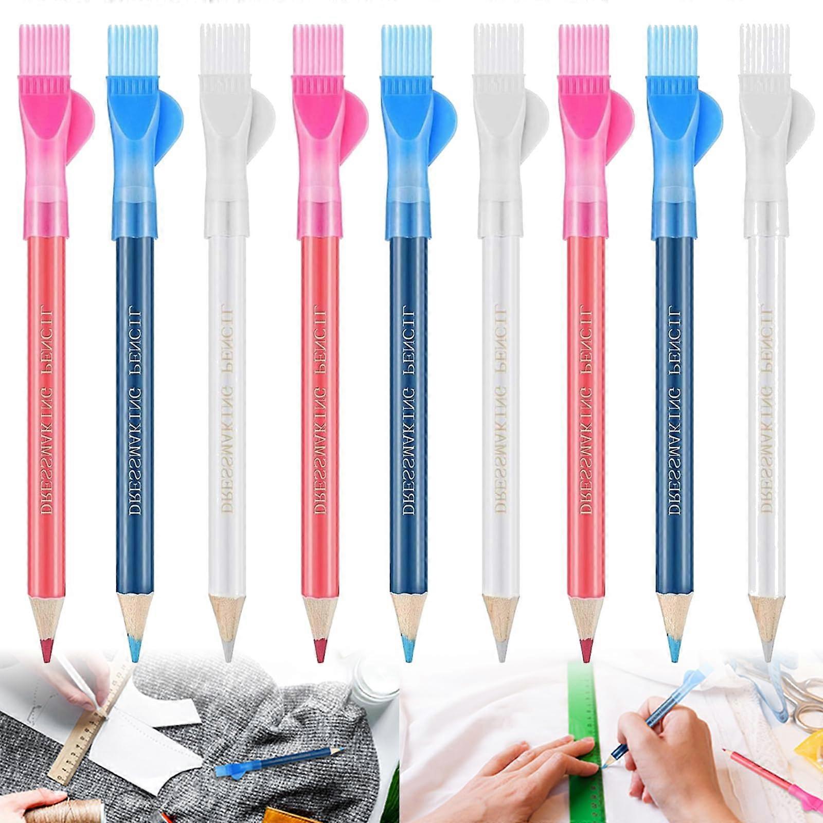pieces tailor's chalk pencils, water-soluble chalk for sewing fabric ...