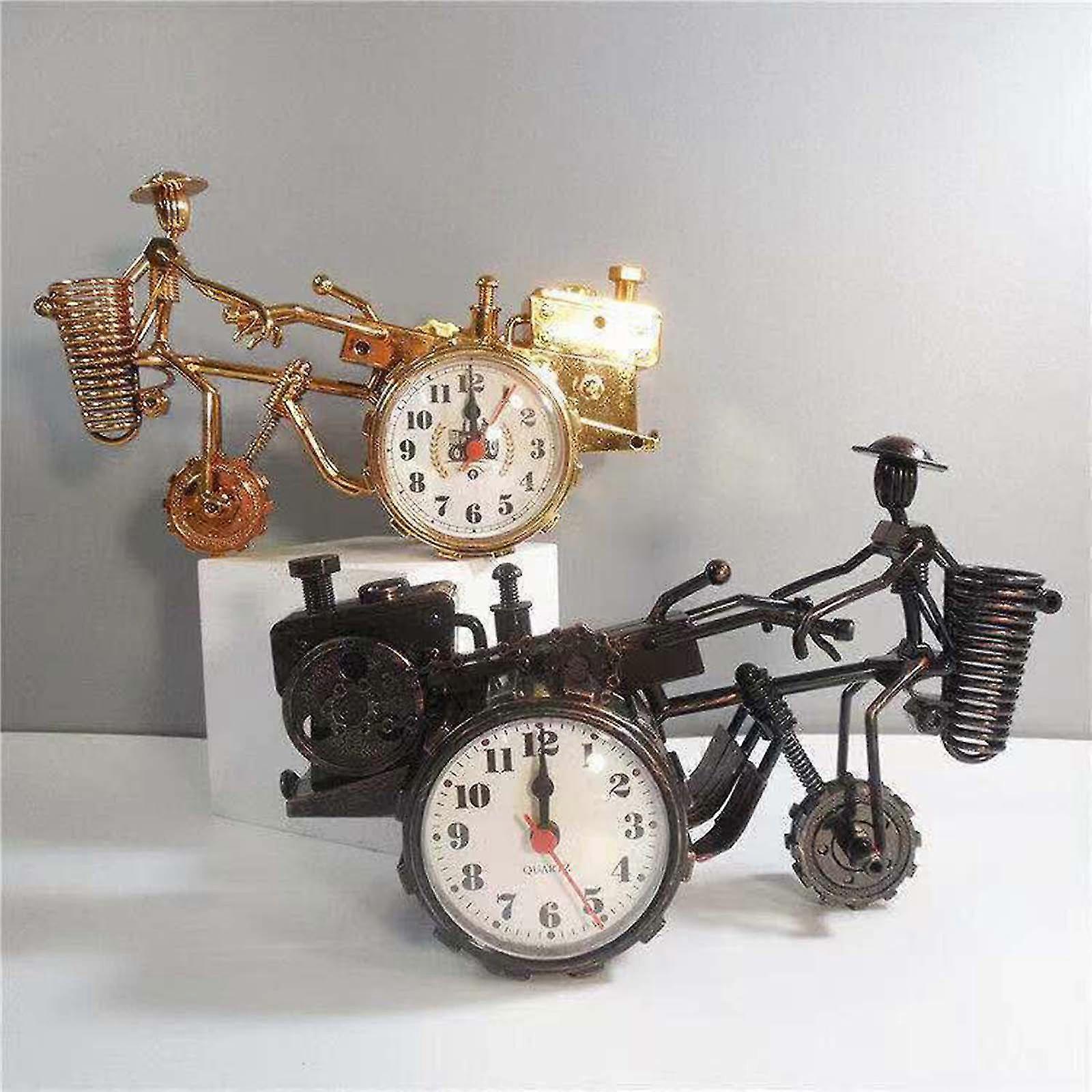 Tractor Model Alarm Clock Old-fashioned Digital Clock For Home Office ...