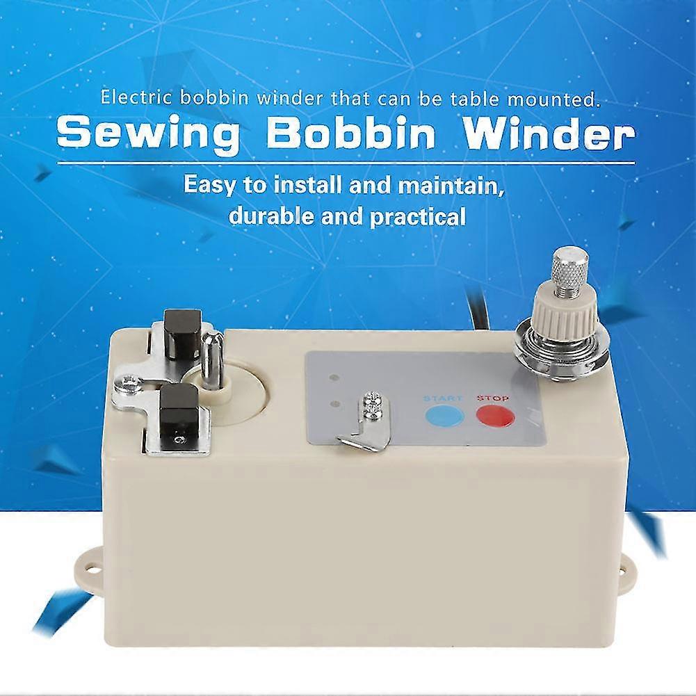 Electric Bobbin Winder Automatic Thread Sewing Machine Bobbin Winding ...