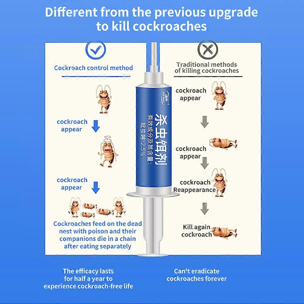 3x Cockroach Trap Cockroach Killer Indoor Home Roach Bait Roach Killer ...