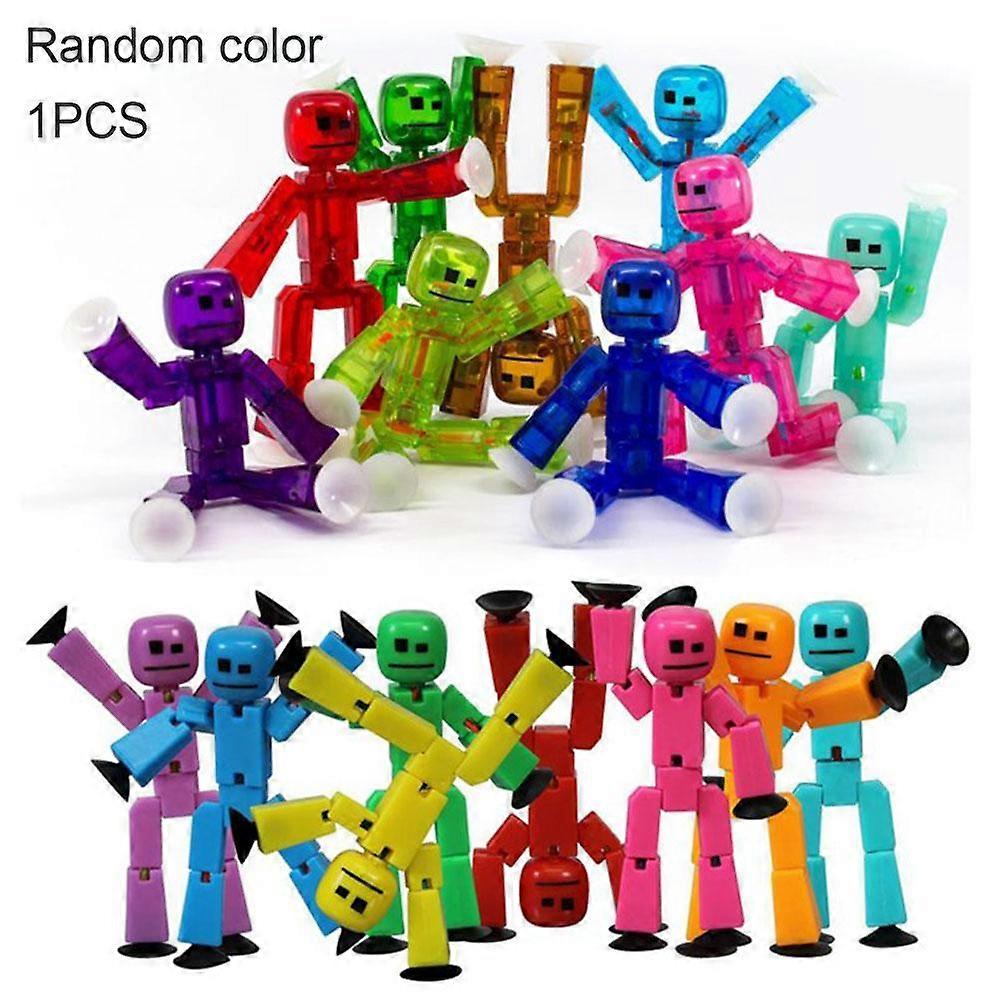 Stickman Sucker Toys Twisting Sticky Robot Toys Action Figure Toys ...