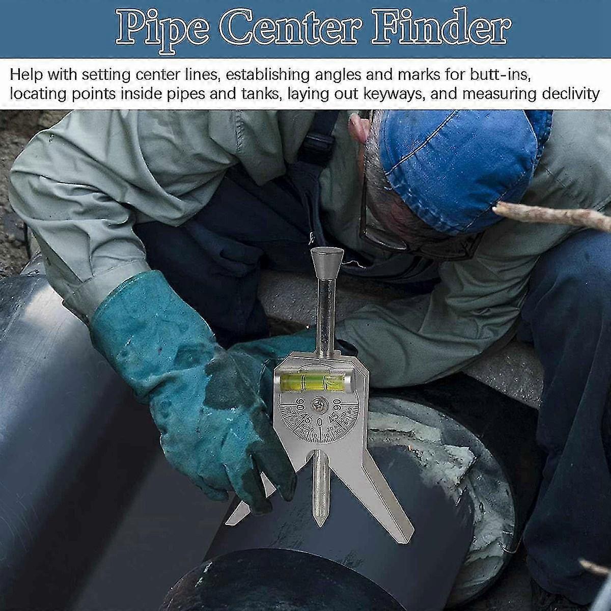 Pipe Center Finder With Centering Head For Measure Pipe Diameter Over 0 ...