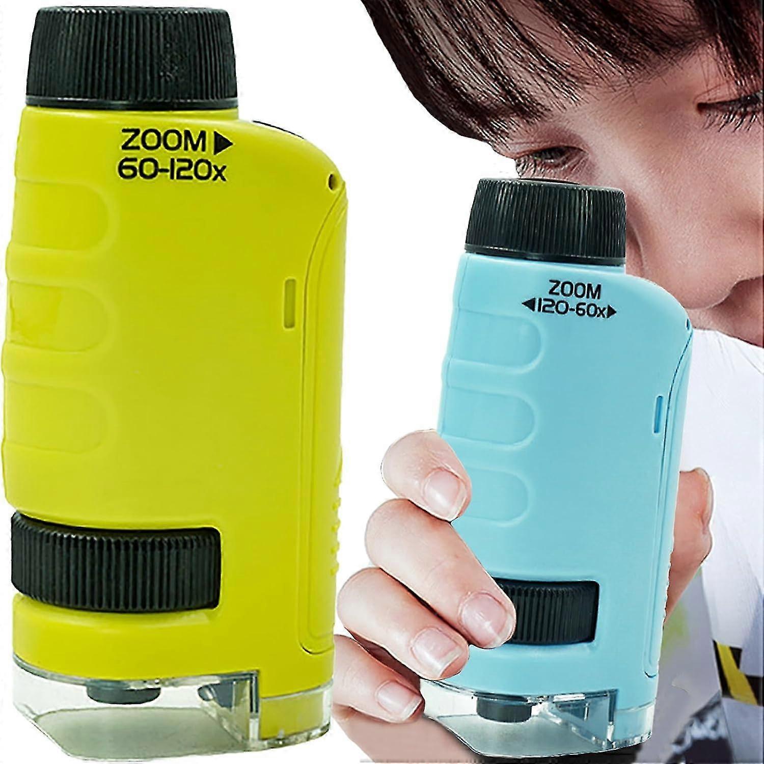 Minilabsters Miniscope Kids, 2024 New Mini Labsters Portable Microscope ...