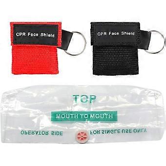 Pearl Rare First Aid Sets CPR Mask + Keychain Key Bag Red Black Red ...