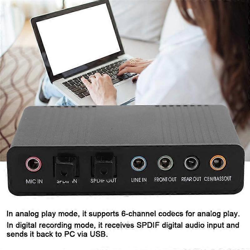 External Sound Card,Digital Playback Digital Recording Mode,Computer ...