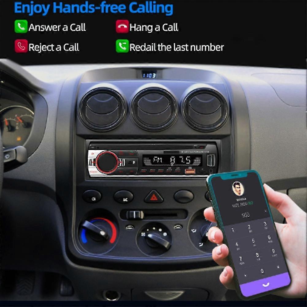 Car Player Model 520 Usb Plug-in Radio Bluetooth Hands-free Mp3 Short ...