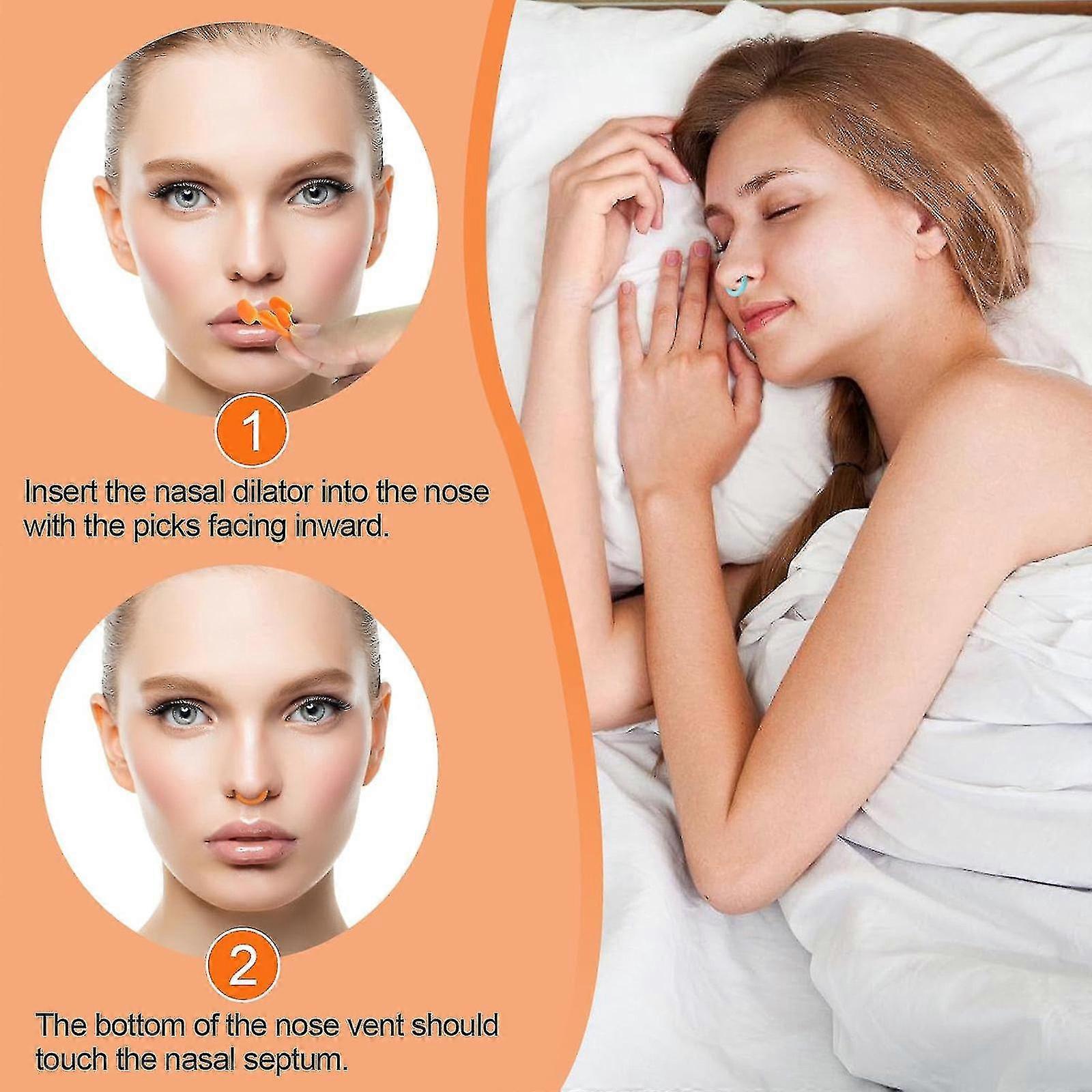 2024 Pack Of 2 Anti Snoring Nose Clip, Nose Dilator, Nose Dilator Anti ...