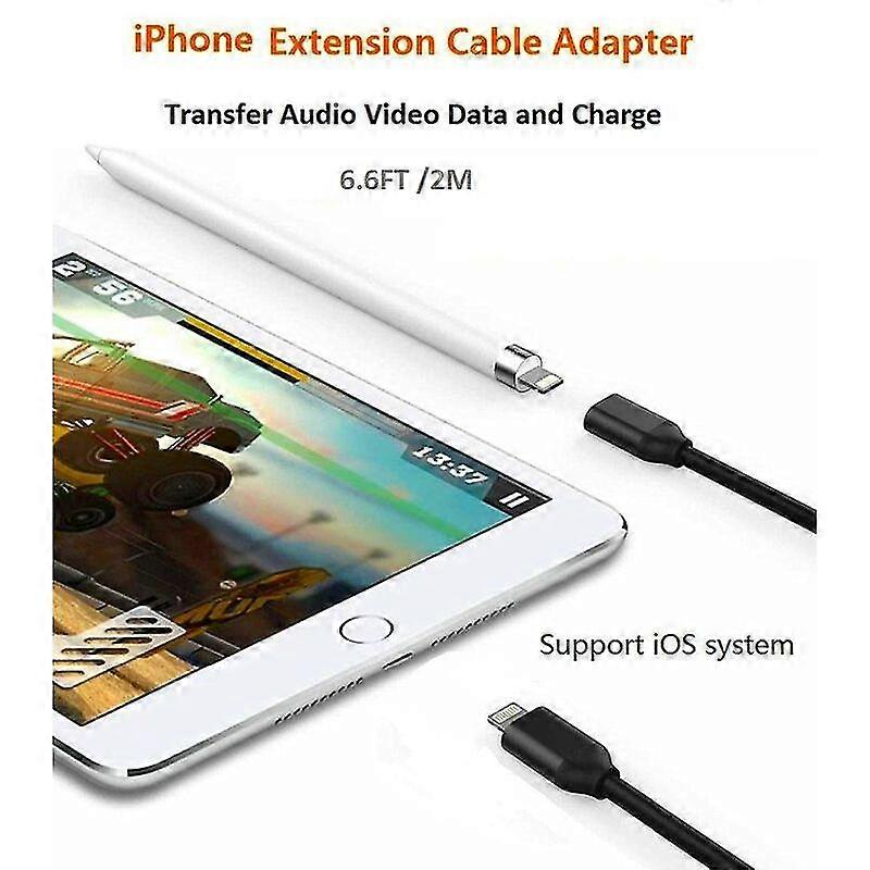 Lightning Cable Extension 1m For Iphone Ipad, Apple Mfi Certified ...