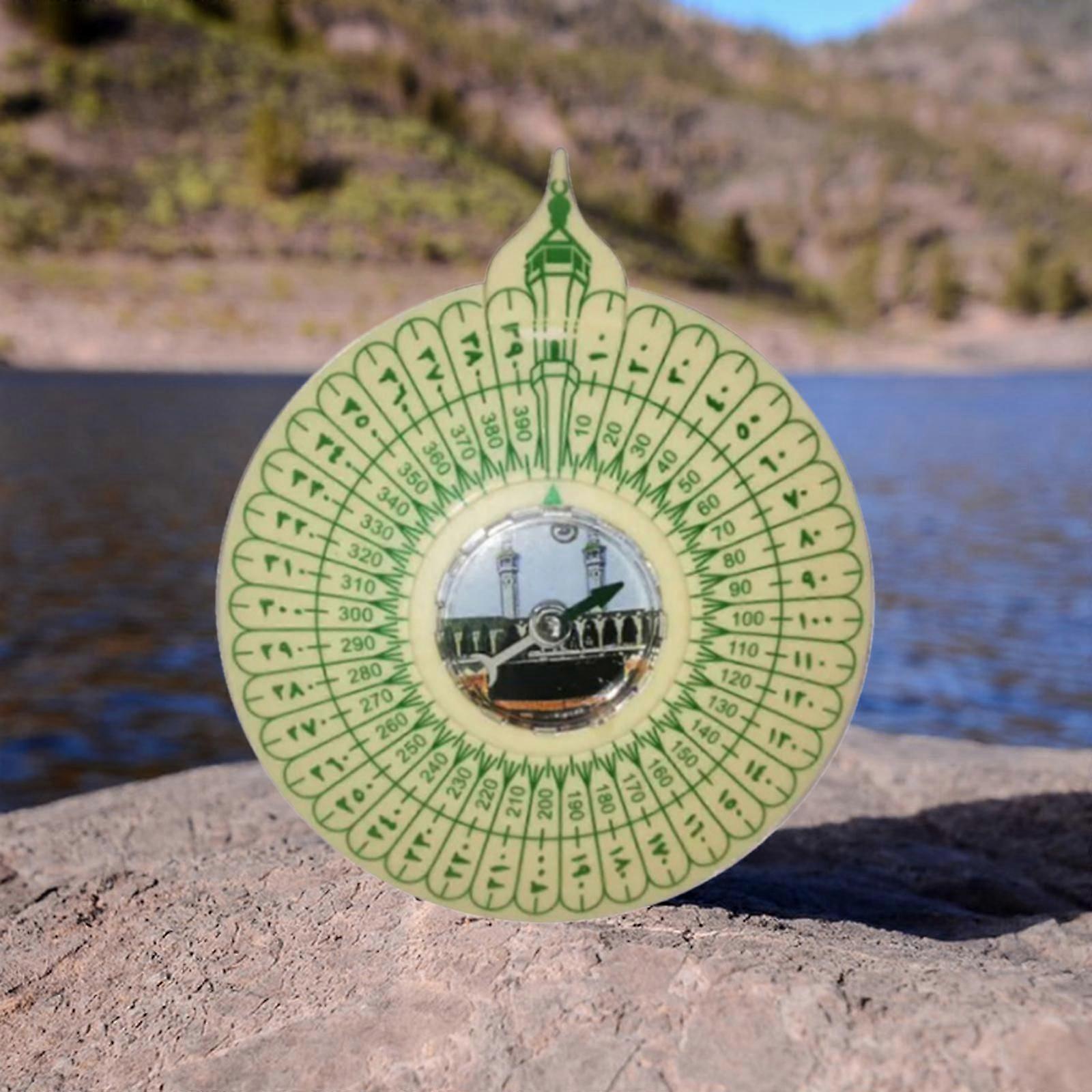 3xQibla Find Compass Islam Compass for Muslim Prayer for Travel Outdoor ...