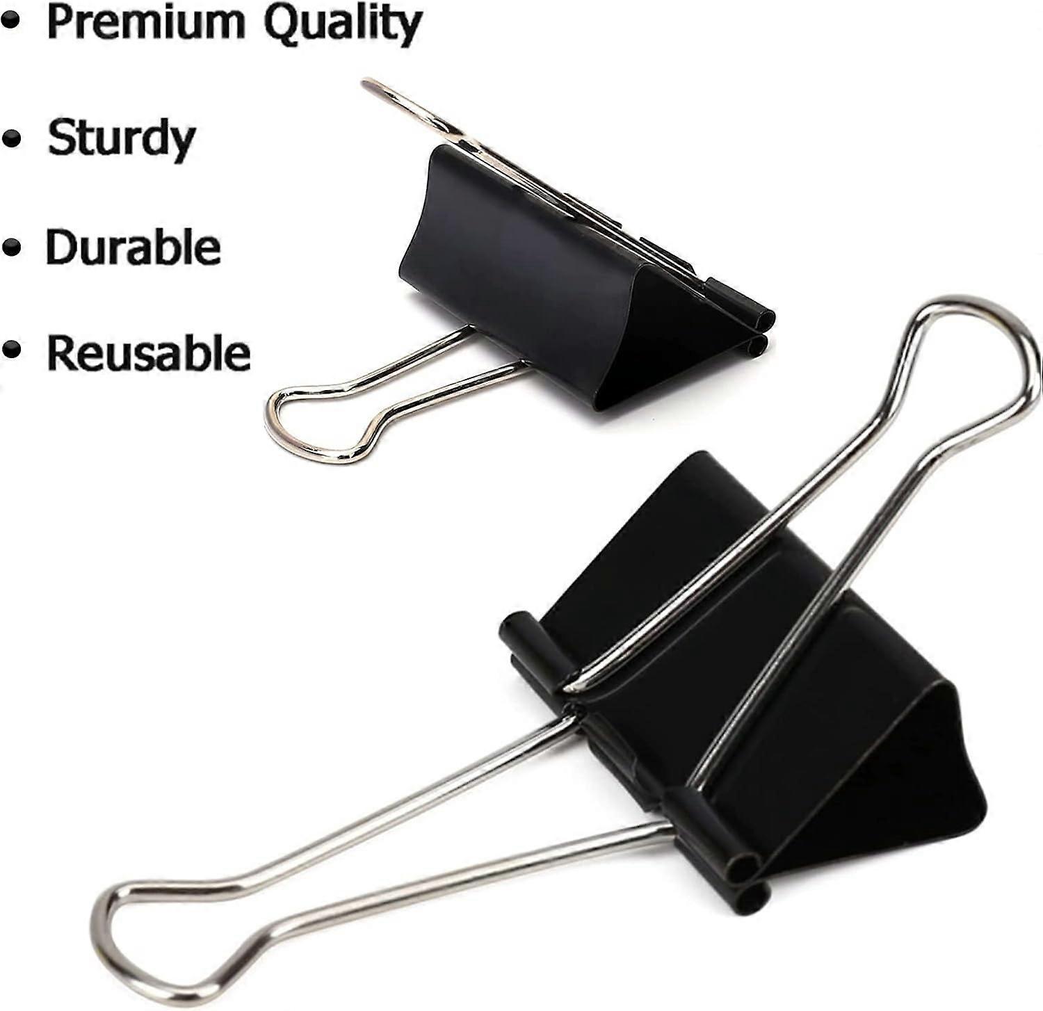 Extra Large Binder Clips, Heavy-Duty Design, for Office and Home Use ...
