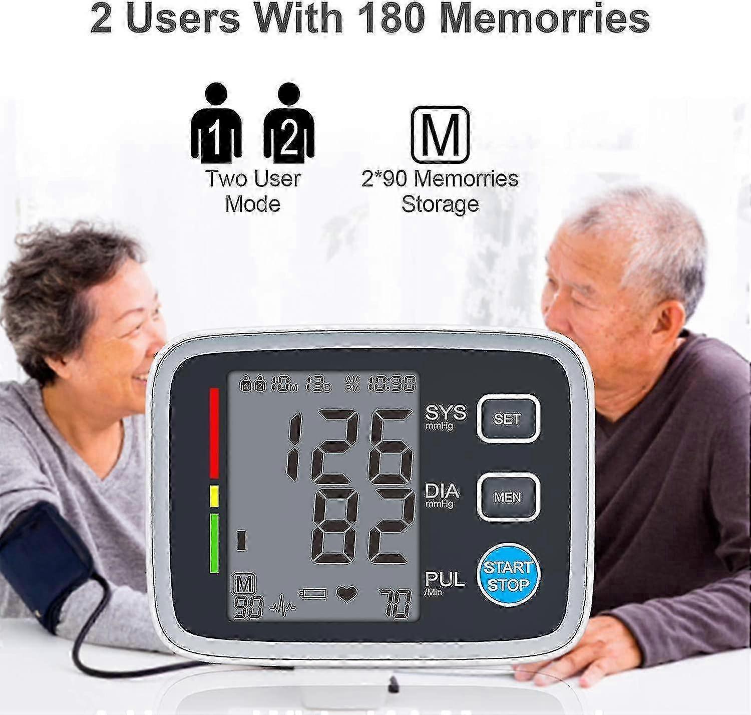 Adjustable BP Cuff - Accurate Blood Pressure Monitor for Arm - 21 Inch ...