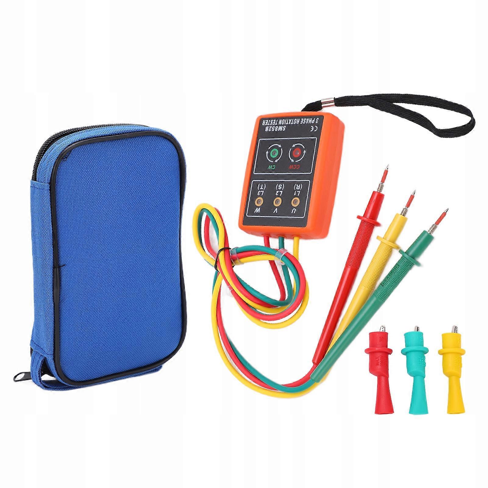 Sm852b Ac Phase Sequence Meter 3 Rotation Tester | Fruugo UK