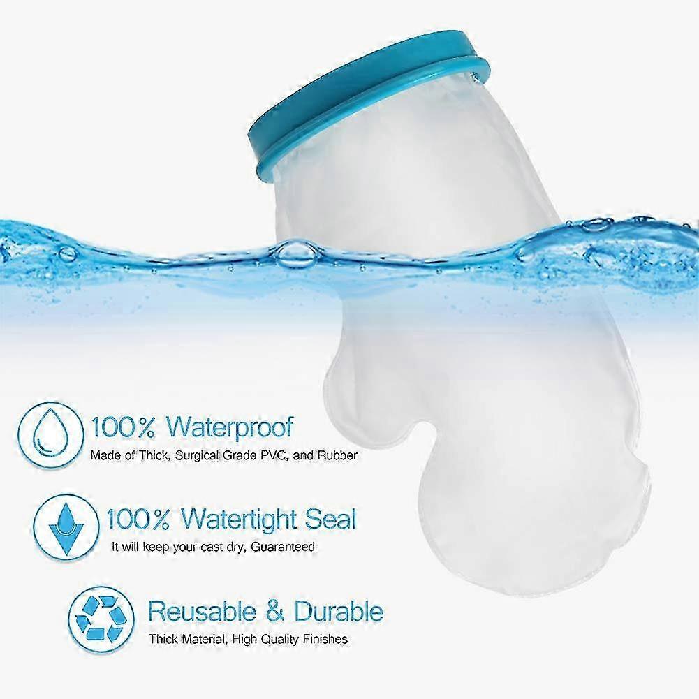 Waterproof Hand Cast Covers for Shower Bath, Adult Watertight Wrist ...