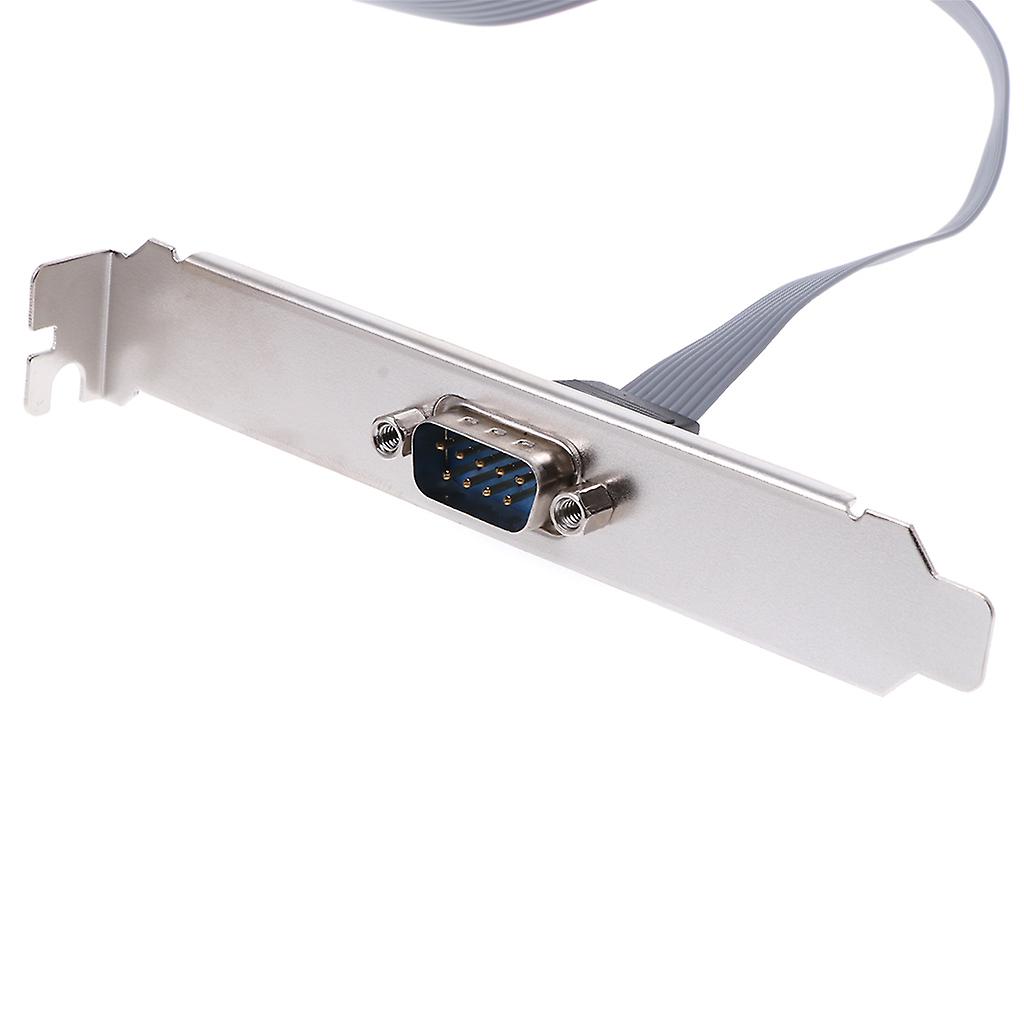 For Motherboard 9 Pin Female to RS232 DB9 Pin Com Port Ribbon Serial ...